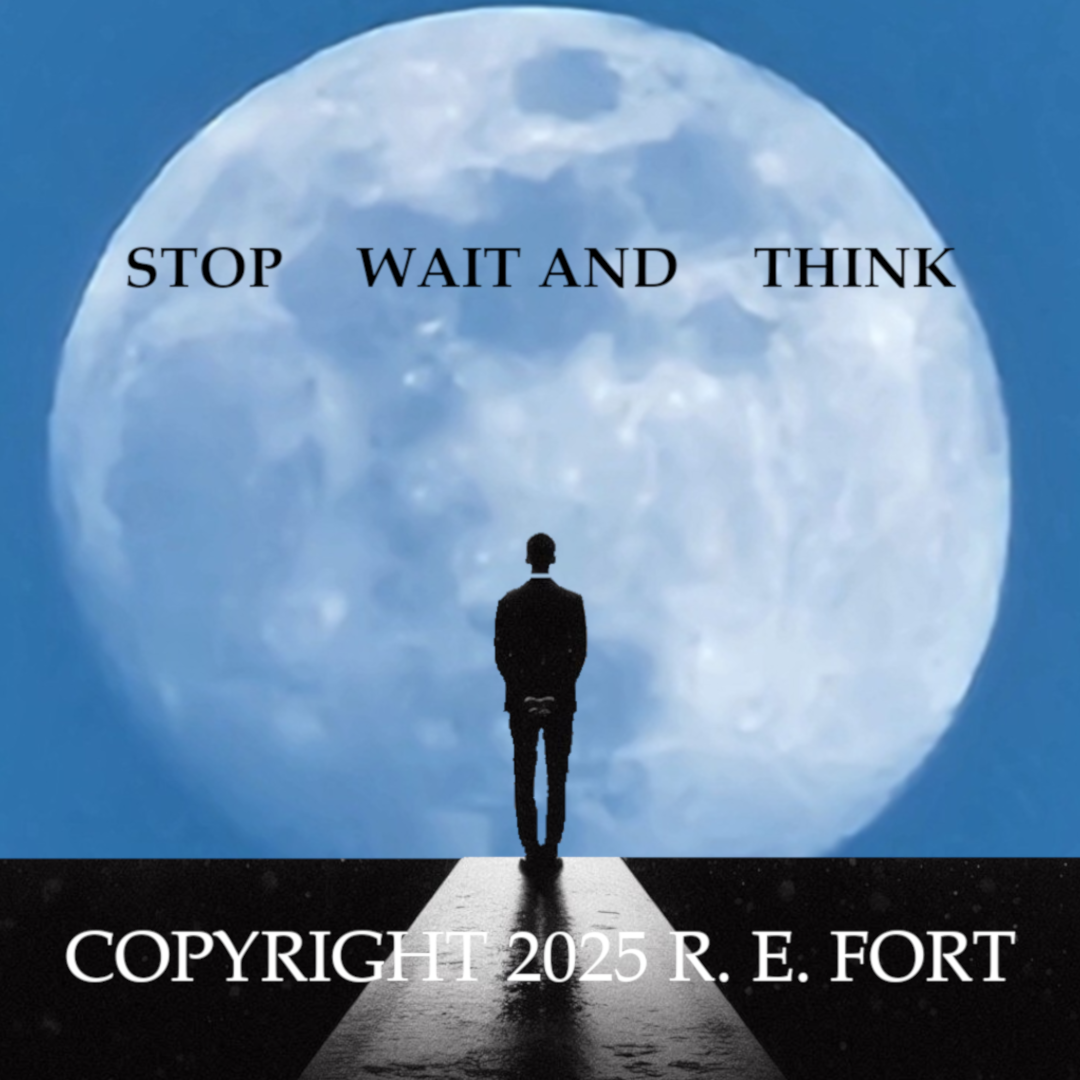 Stop Wait and Think © 2025 by R E Fort — Music by R E Fort